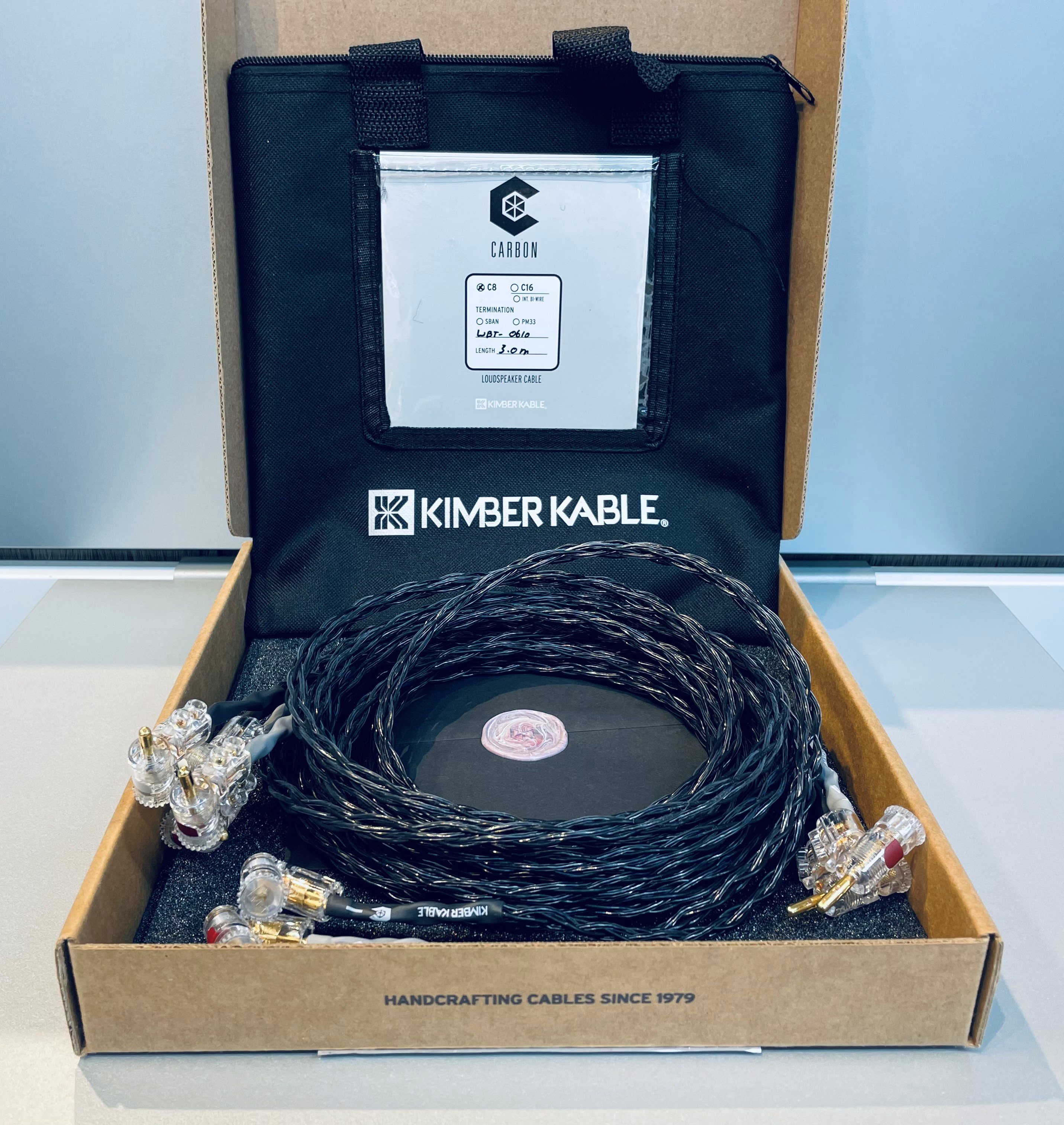 Kimber Carbon 8 Single-Wire 3m - Hifi und Highend Schlegelmilch