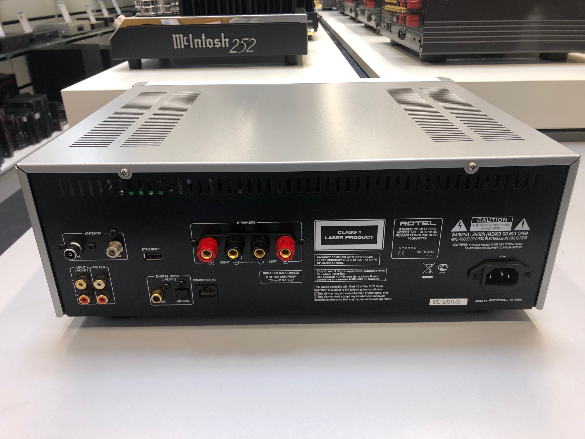 Rotel RCX-1500 silber - Hifi und Highend Schlegelmilch